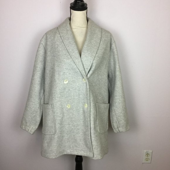 J. Jill | Jackets & Coats | J Jill Pure Jill Pea Coat Jacket M Womans ...